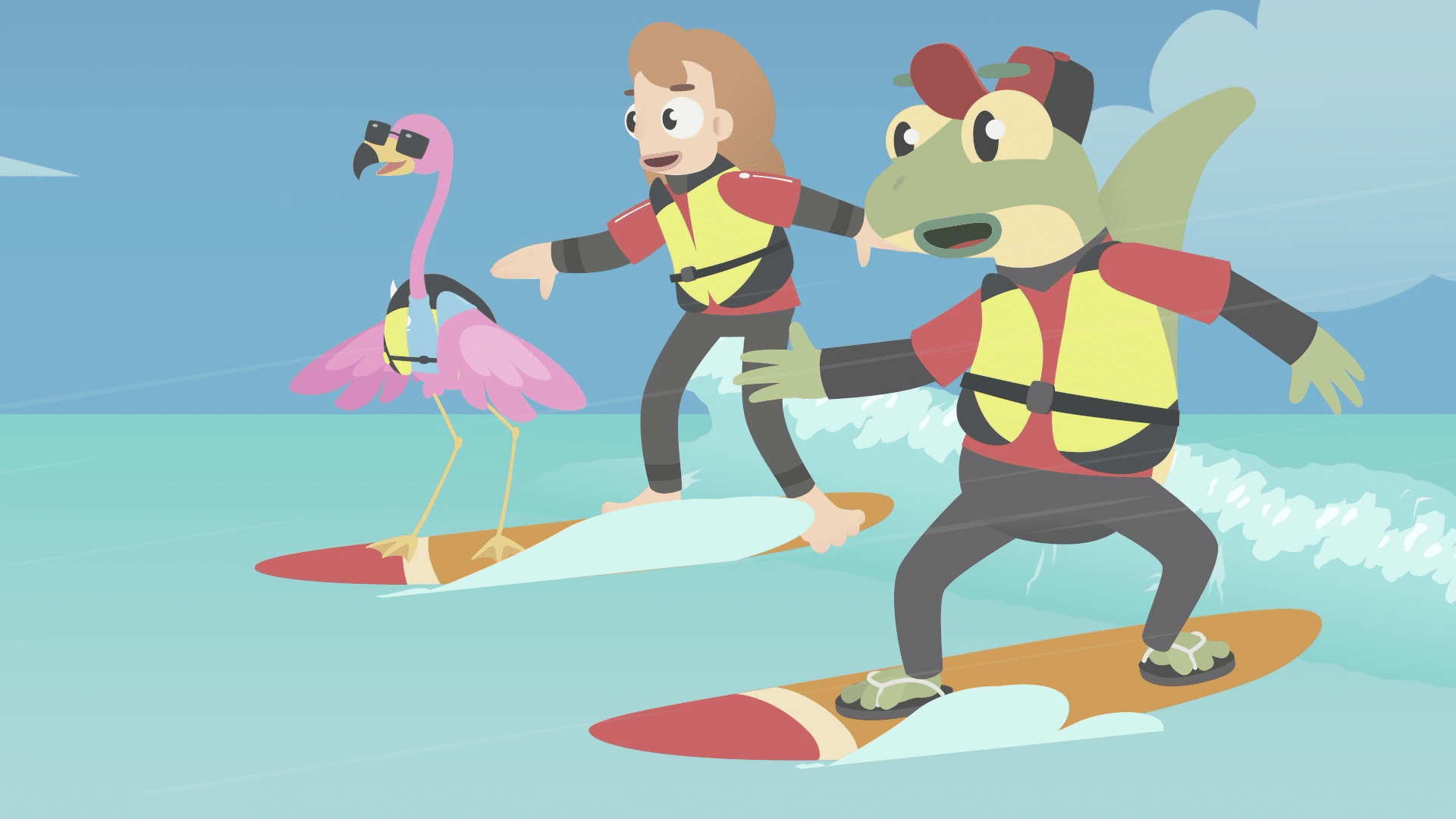 Healing Waves – Gus the Gecko Animated Explainer - PTF Motion